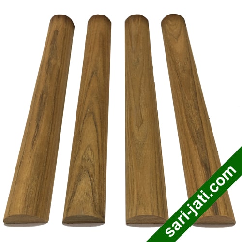 Harga Lis Setengah Lingkaran Radius 1 cm SHCM 1020 HMR Kayu Rimba Mahoni